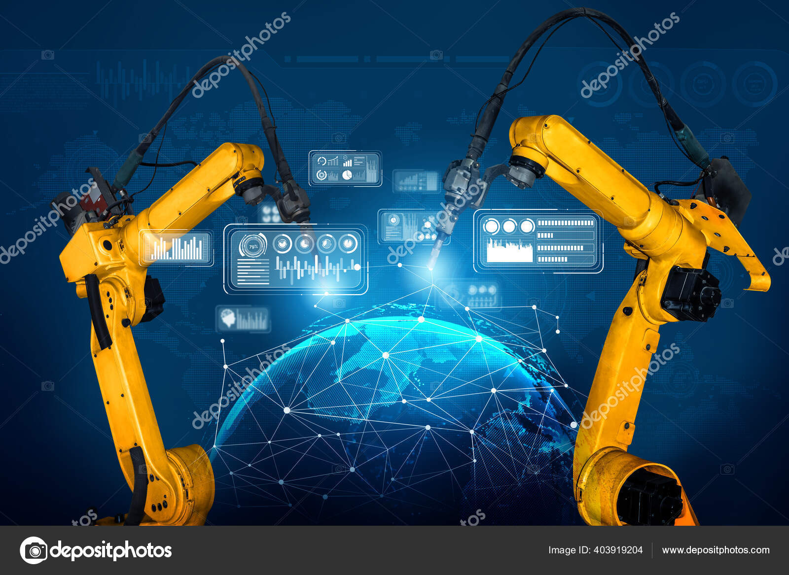 Industrial Robotics Wallpaper