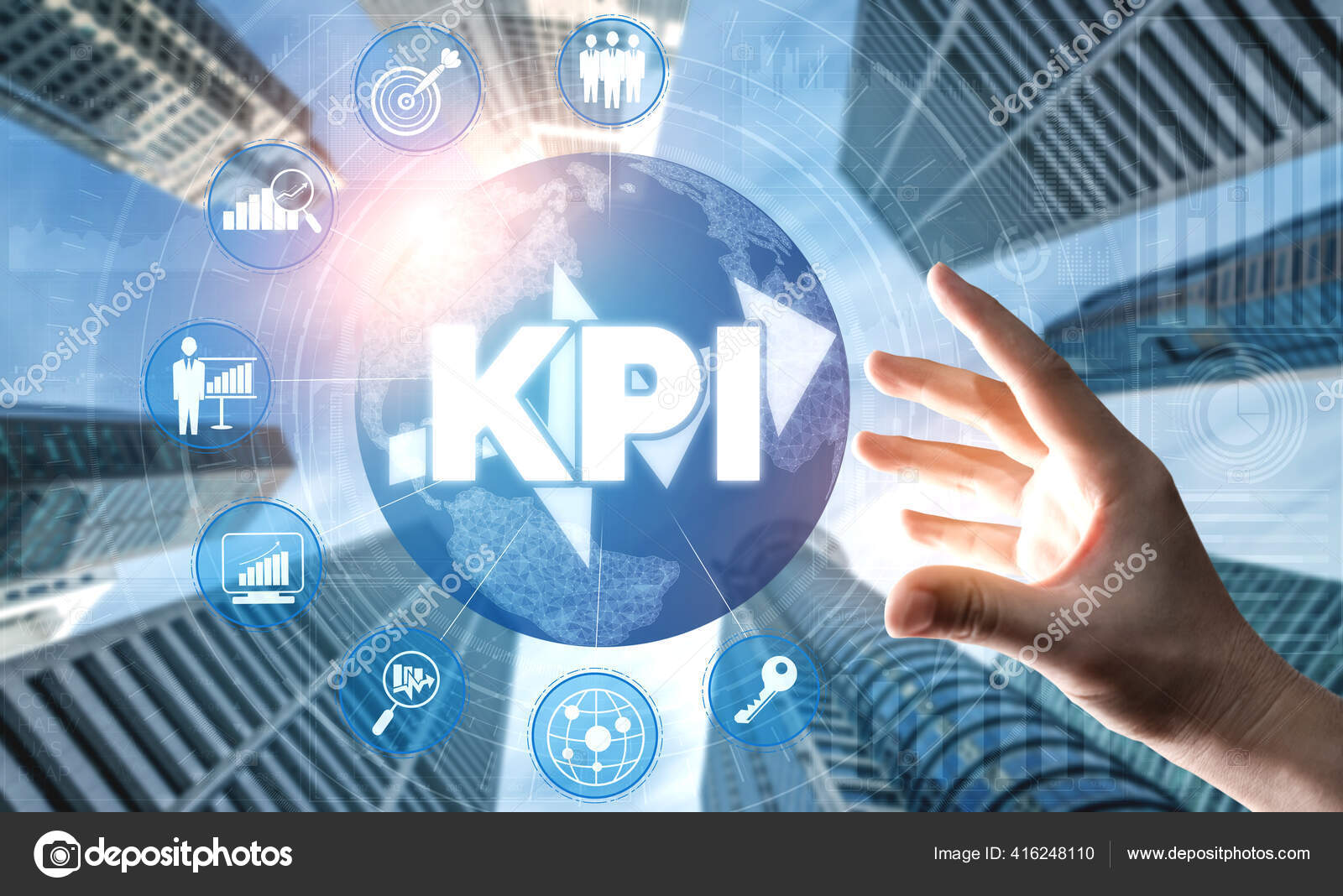 KPI Key Performance Indicator for Business Concept Stock Photo by ...
